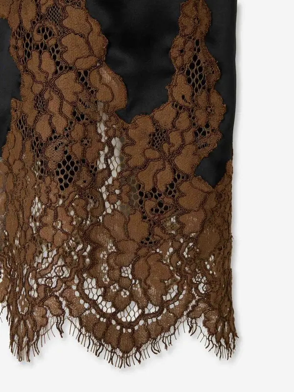 Dorothee Schumacher Shiny Statement Midi Lingerie Dress