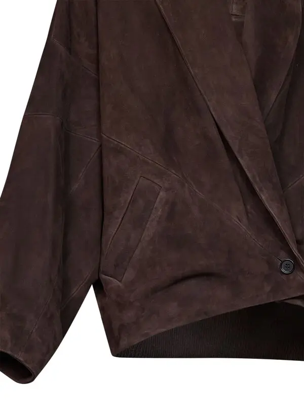 Co Long-sleeved Leather Jacket