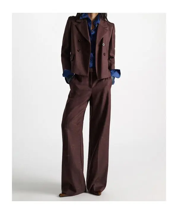 Dorothee Schumacher Pleated Wide-leg Casual Trousers