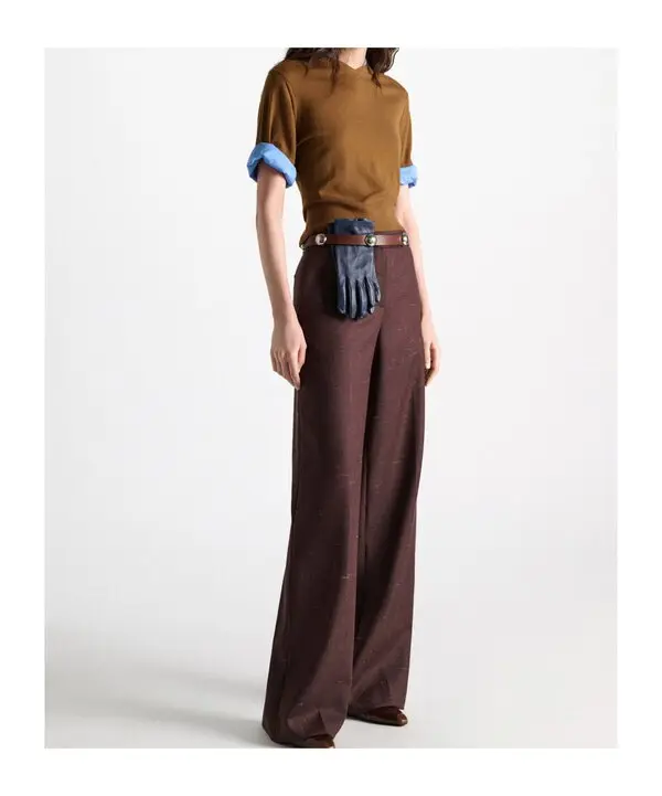 Dorothee Schumacher Pleated Wide-leg Casual Trousers