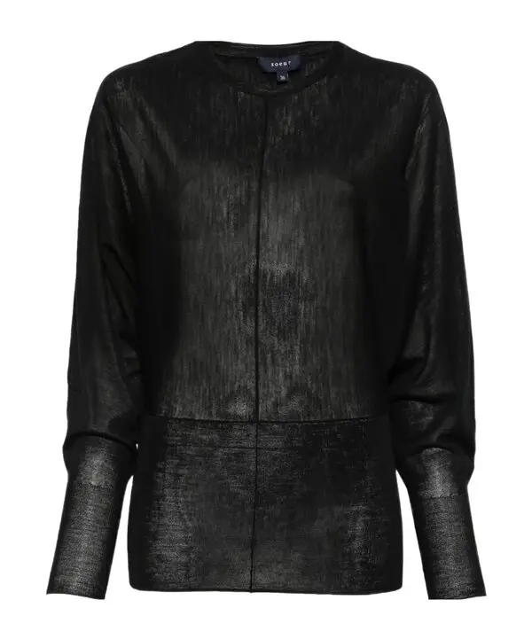 Soeur Sheer-panel T-shirt