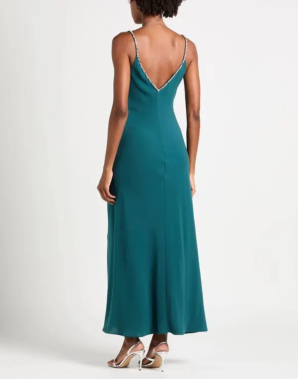 Max Mara Crepe Sleeveless V-neck Dress