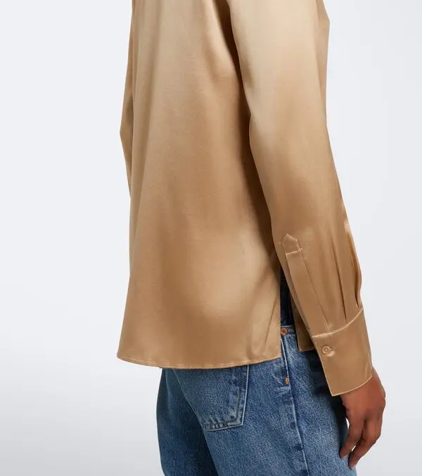 Dorothee Schumacher Long-sleeve Shirt With Snap Fasteners