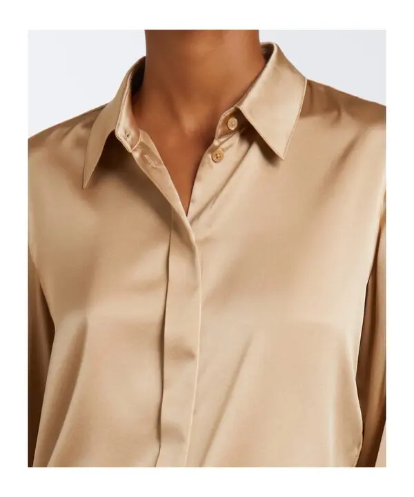 Dorothee Schumacher Long-sleeve Shirt With Snap Fasteners