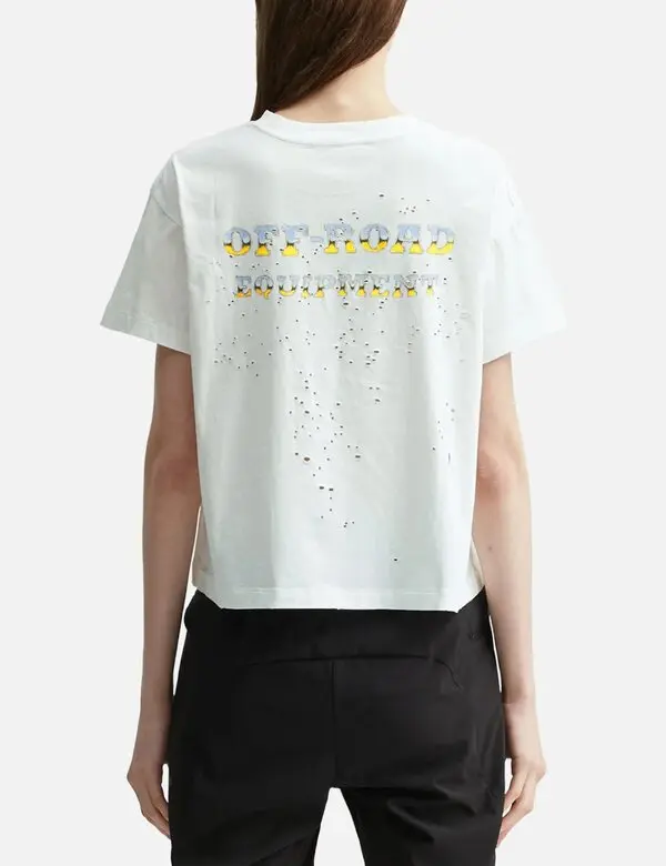 Satisfy T-shirt With A Car Graphic