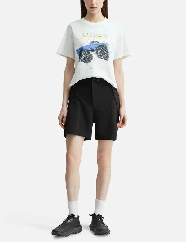 Satisfy T-shirt With A Car Graphic