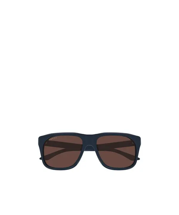 Gucci Square Frame Sunglasses - Blue