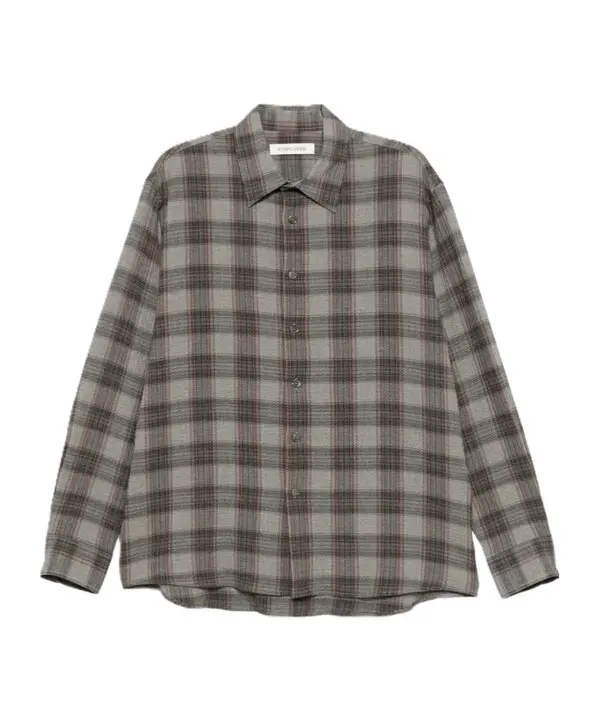 SUNFLOWER Studio Check Seersucker Shirt