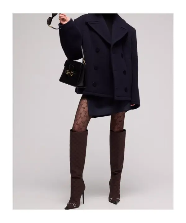 Gucci Light Wool Mini Skirt