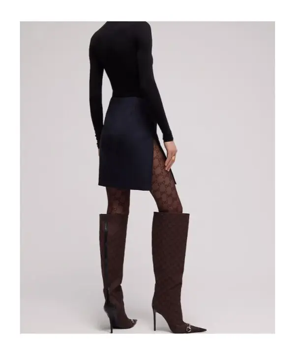 Gucci Light Wool Mini Skirt