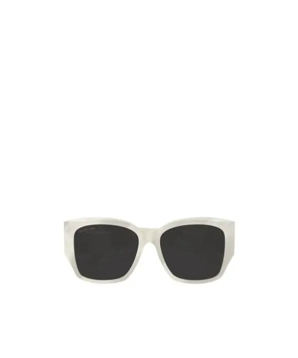 Balenciaga Bb-logo Square Frame Sunglasses