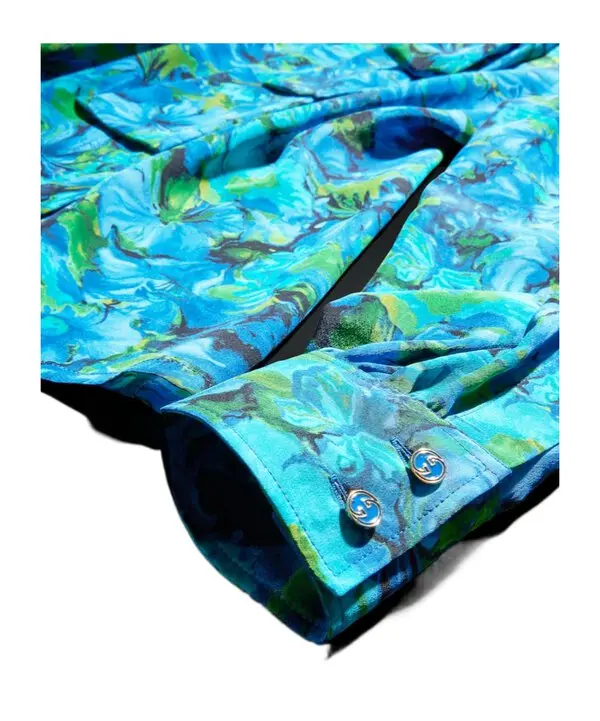 Gucci Printed Silk Crêpe De Chine Shirt