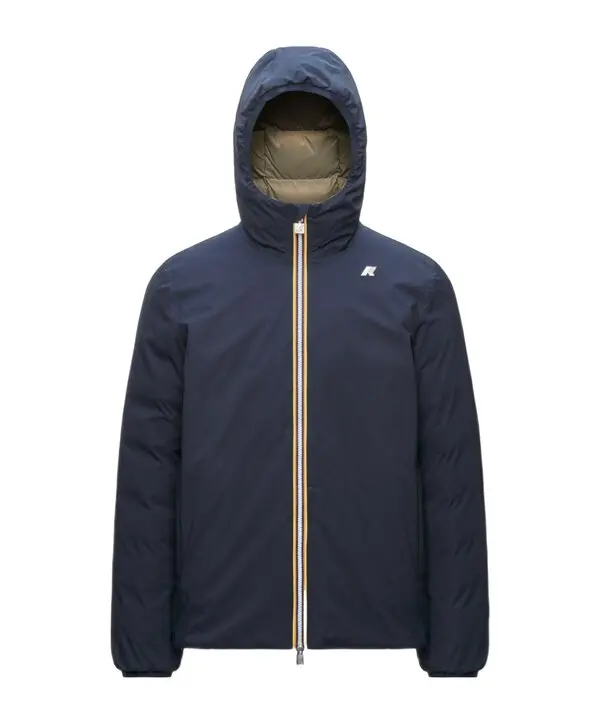 K-WAY Jack St Thermo Reversible Hooded Down Jacket