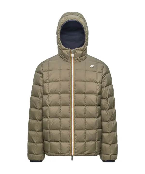 K-WAY Jack St Thermo Reversible Hooded Down Jacket