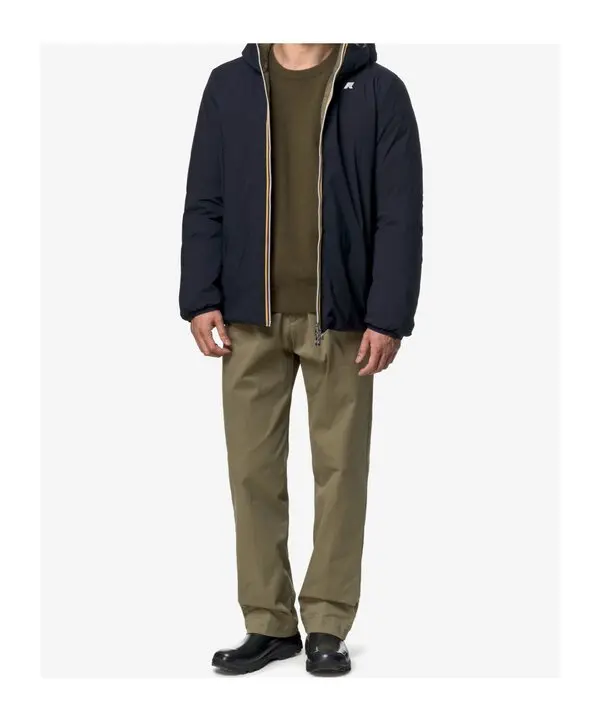 K-WAY Jack St Thermo Reversible Hooded Down Jacket
