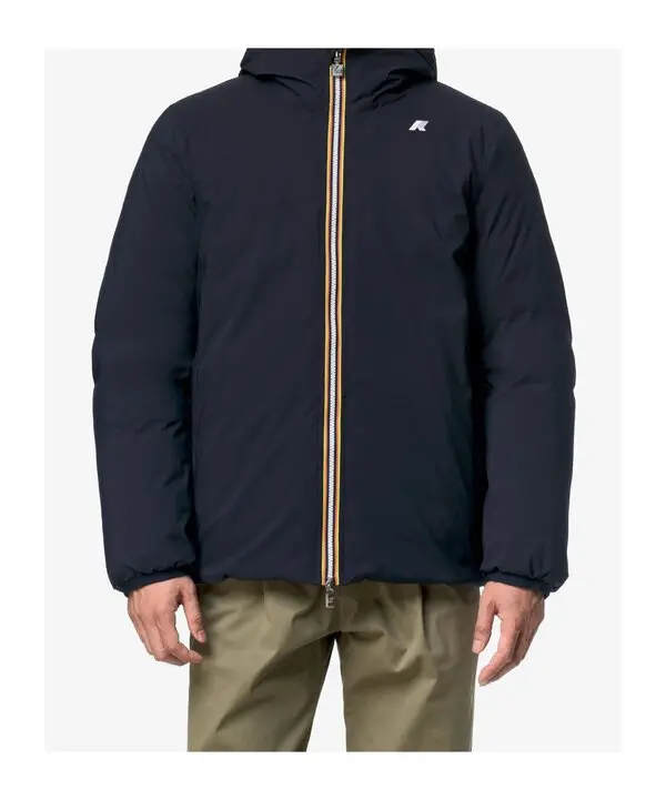 K-WAY Jack St Thermo Reversible Hooded Down Jacket