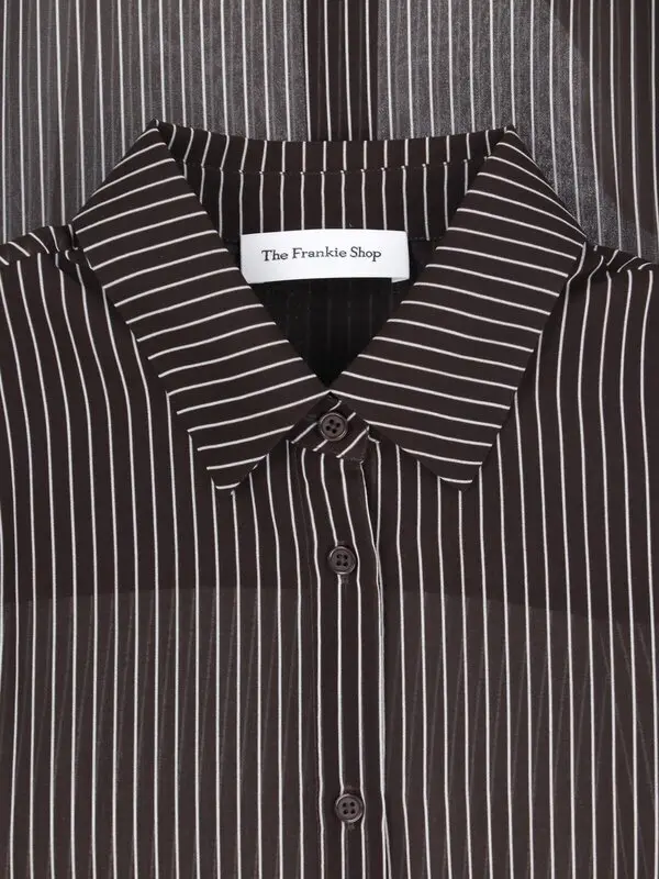 THE FRANKIE SHOP Striped Long-sleeve Shirt