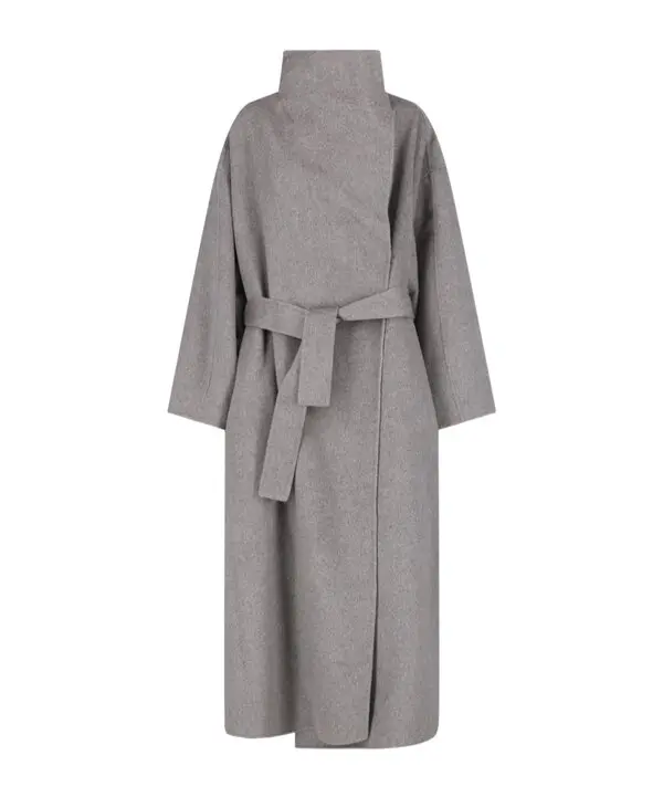 THE FRANKIE SHOP Leroy Reversible Funnel-neck Coat
