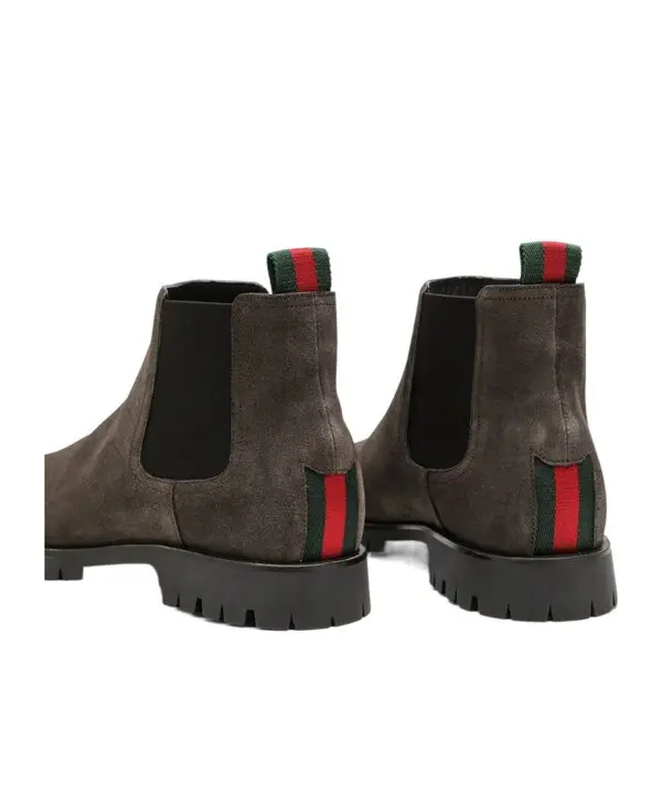 Gucci Lug Sole Chelsea Boots