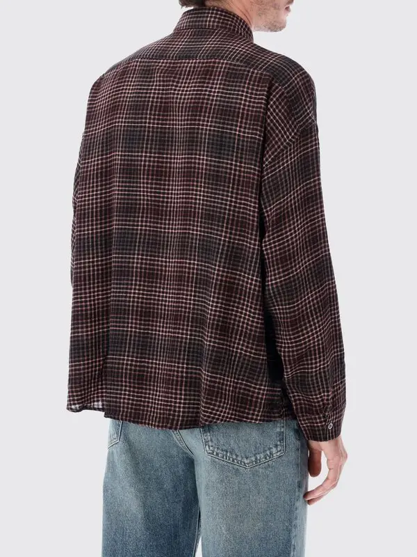 SUNFLOWER Checked Button-up Shirt