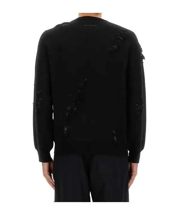 MAISON MARGIELA Distressed Knitted Jumper