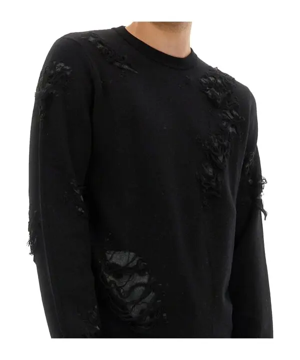 MAISON MARGIELA Distressed Knitted Jumper