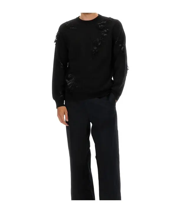 MAISON MARGIELA Distressed Knitted Jumper