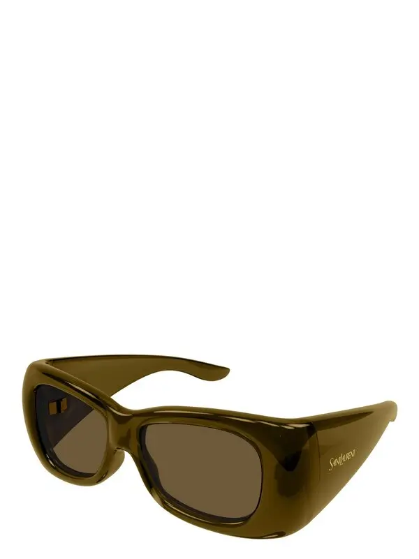 Saint Laurent Howl Oversized Frame Sunglasses