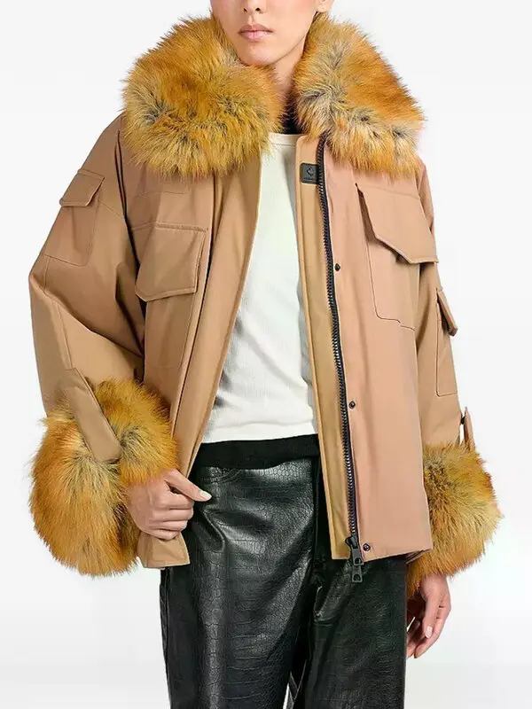 CANADIAN Yoho Faux-fur Trim Jacket