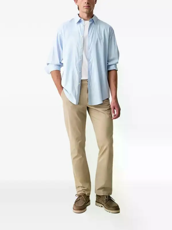 Emporio Armani Logo-embroidered Button-down Shirt