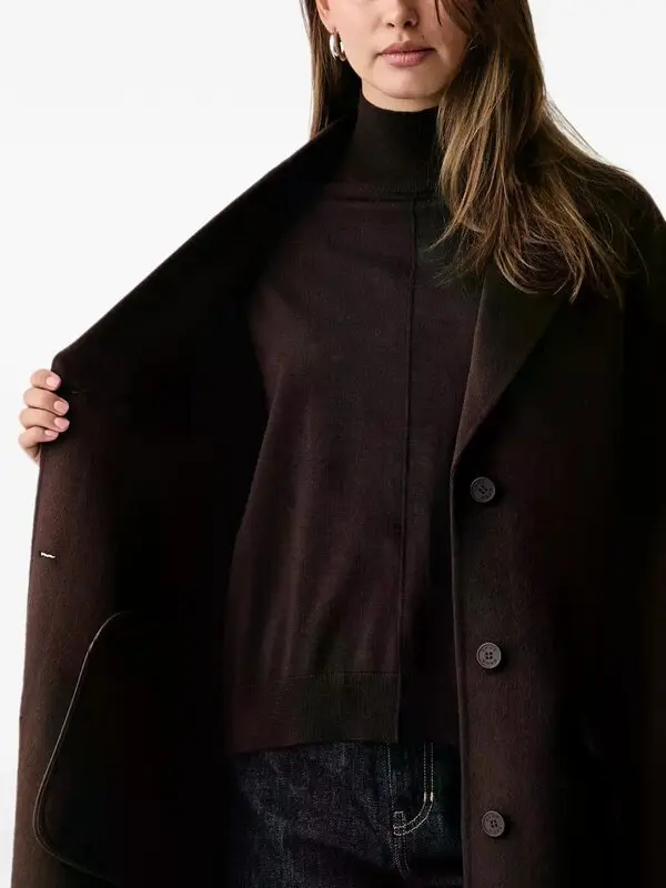 KAOS Notched-lapel Single-breasted Coat