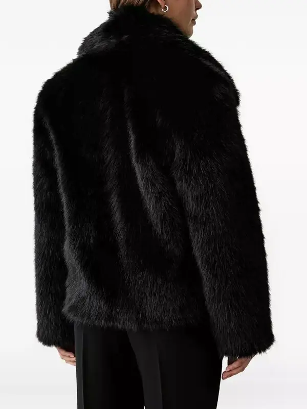 KAOS Faux-fur Shawl-lapels Jacket