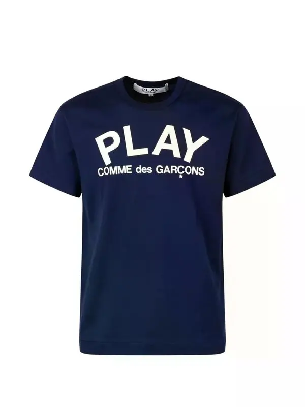 Play Comme Des Garcon Logo-print T-shirt