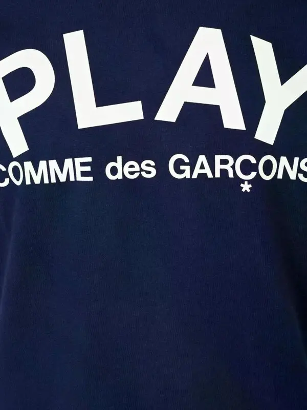 Play Comme Des Garcon Logo-print T-shirt