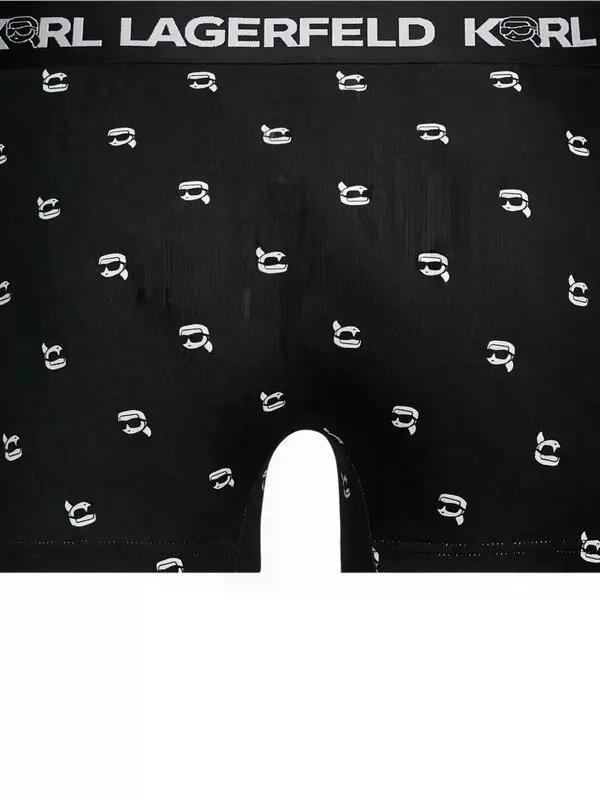 Karl Lagerfeld Ikon All-over-print Trunks