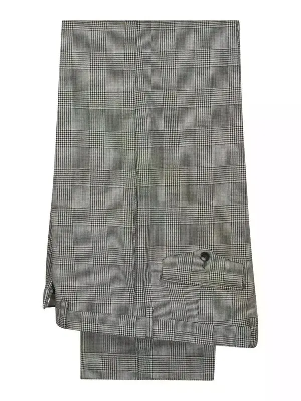 EPOCA Prince Of Wales Check Double-breasted Suit