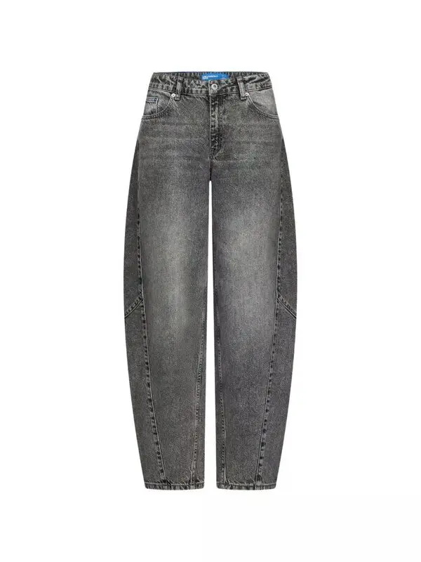 Karl Lagerfeld Barrel Darted Jeans - Black