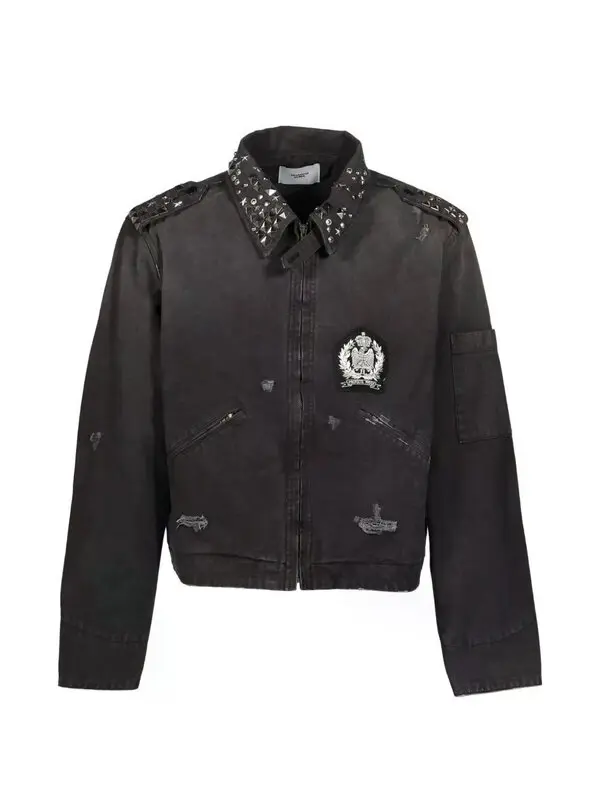 PROTOCOL INDEX Studded-collar Work Jacket