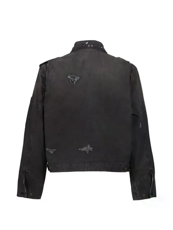 PROTOCOL INDEX Studded-collar Work Jacket