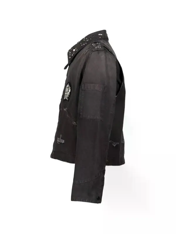 PROTOCOL INDEX Studded-collar Work Jacket