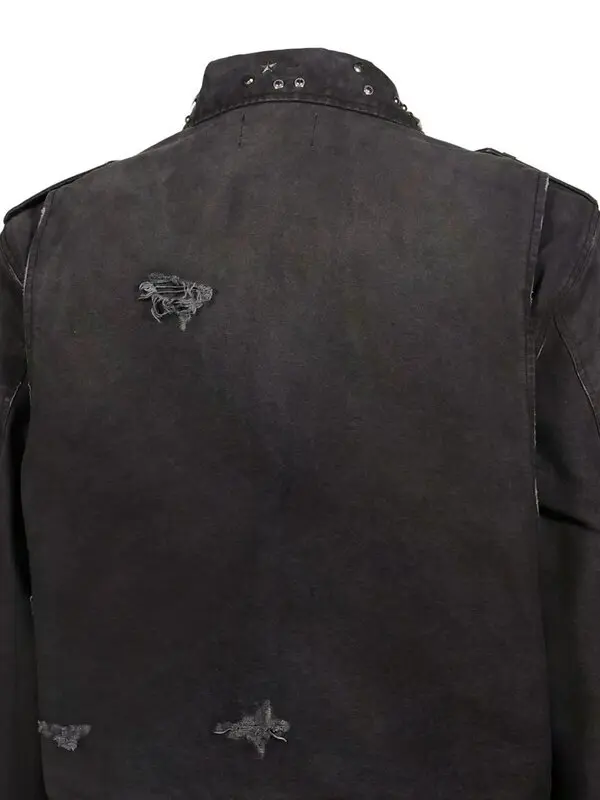 PROTOCOL INDEX Studded-collar Work Jacket