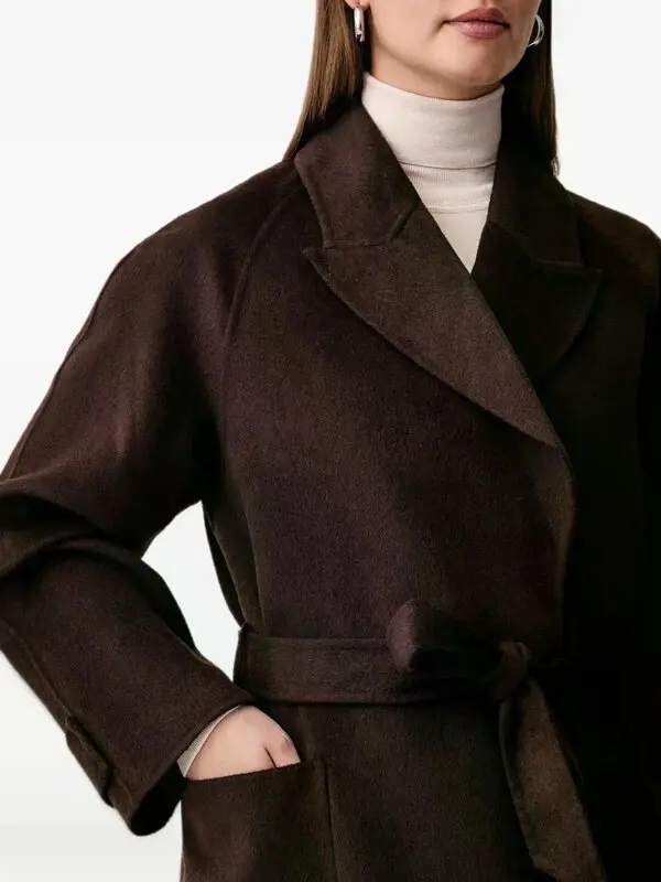KAOS Belted Notch-lapel Coat