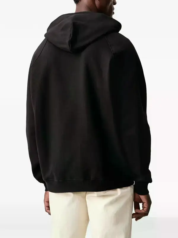 Just Cavalli Logo-print Raglan-sleeve Hoodie