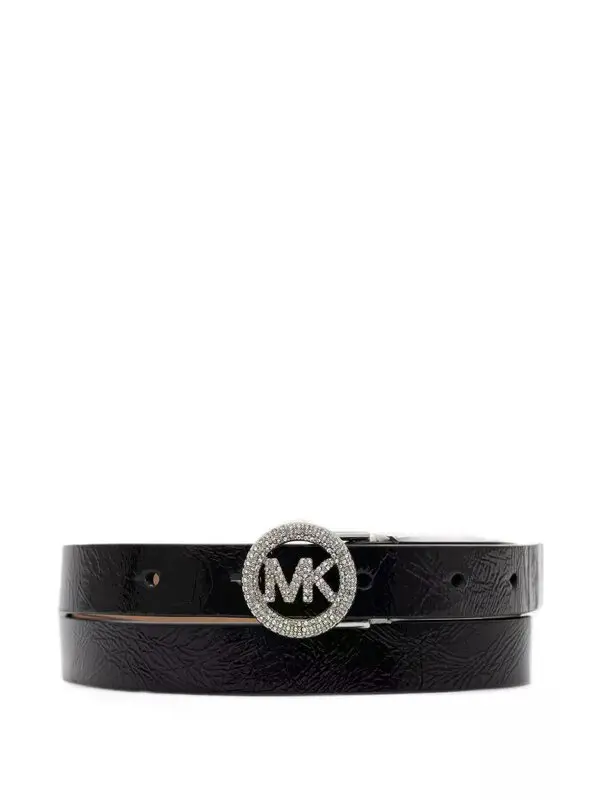 Michael Kors Reversible Crystal-embellished Belt