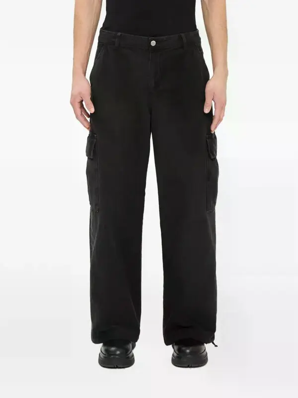 44 LABEL GROUP Canvas Cargo Trousers