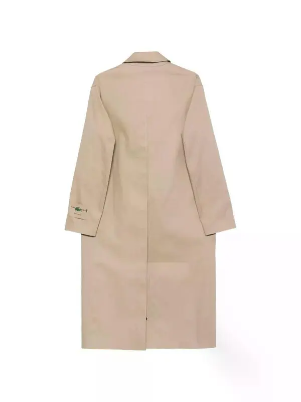 Lacoste X Mackintosh Concealed-front Waterproof Coat