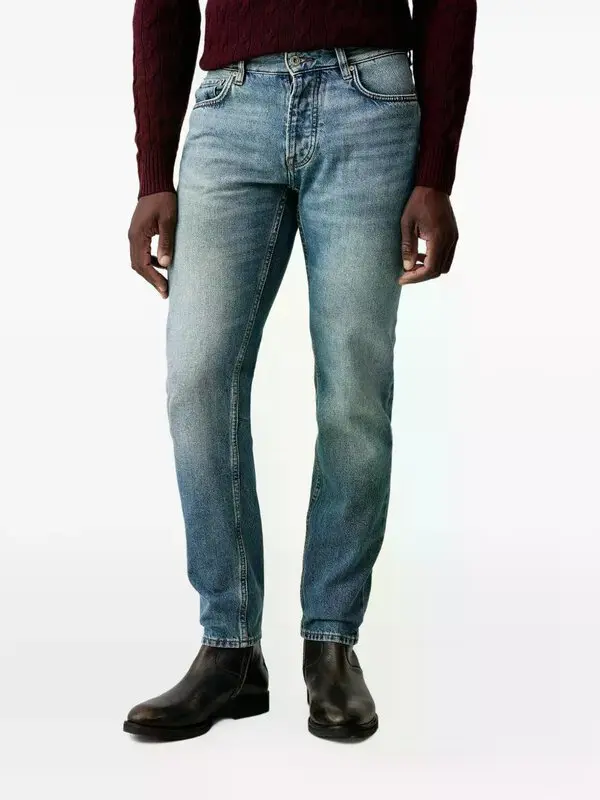 Emporio Armani Logo-patch Belt-loop Jeans
