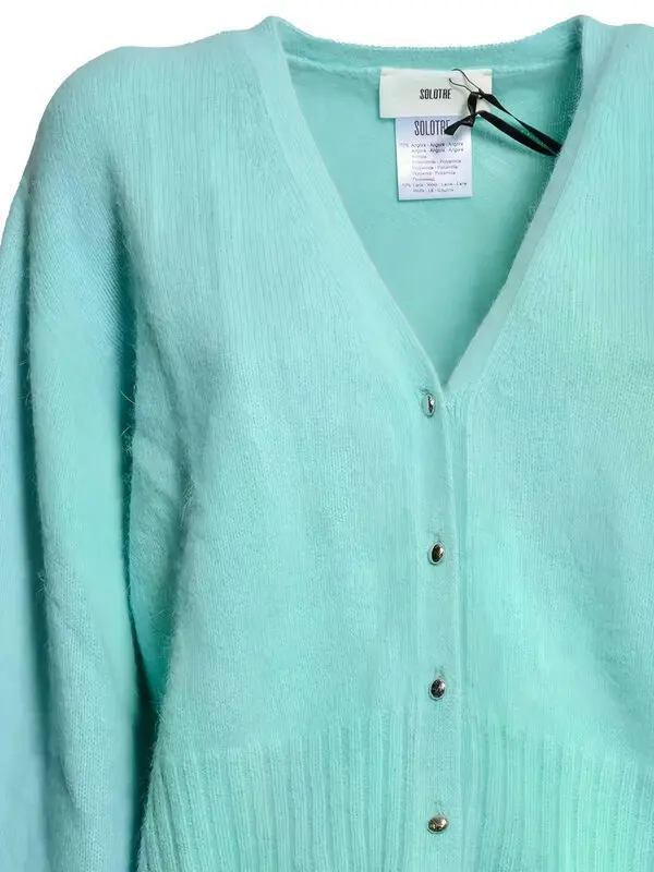 SOLOTRE V-neck Button-up Cardigan