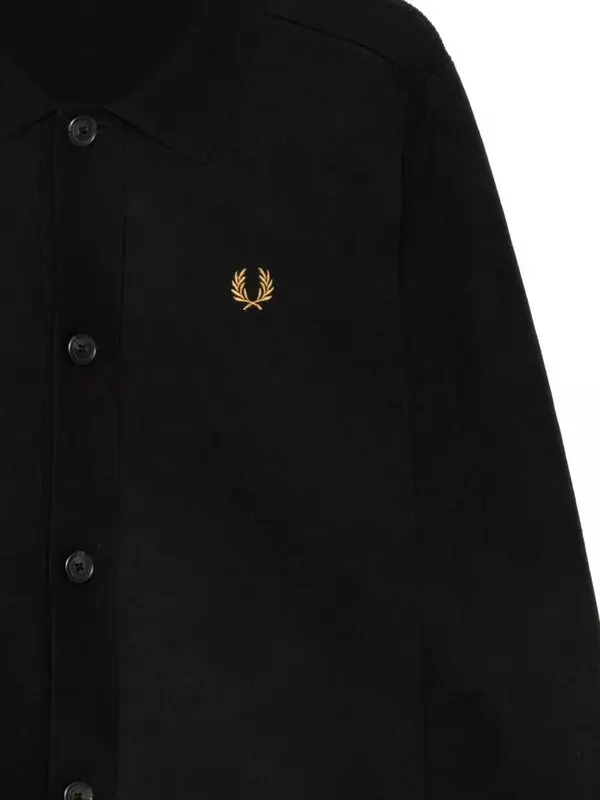 Fred Perry Logo-embroidered Cardigan
