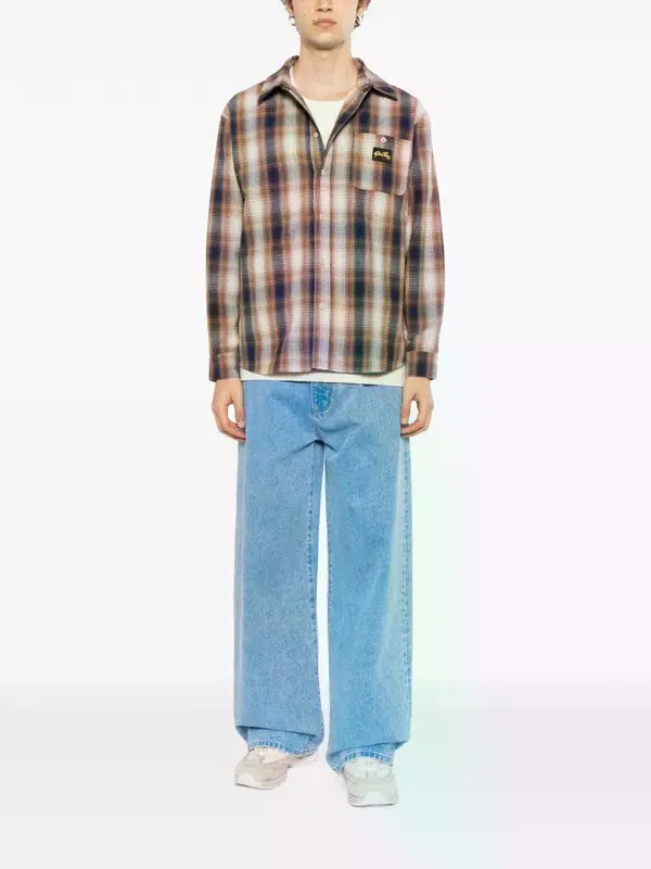 STAN RAY Check-print Flannel Shirt